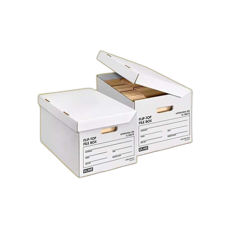 Custom Archival Storage Boxes - Rigid Packaging - Free Shipping - Bulk Quantity