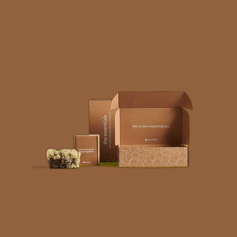 Custom Corrugated Cardboard PR Boxes - Rigid Packaging - Free Shipping - Bulk Quantity