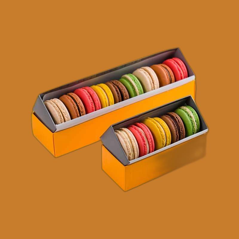 Custom Macaron Boxes in Bulk - Rigid Packaging - Free Shipping - Bulk Quantity