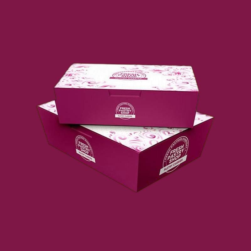 Custom Rigid Bakery Boxes - Rigid Packaging - Free Shipping - Bulk Quantity